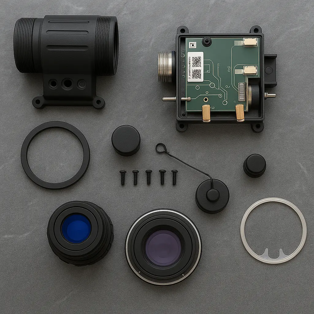 PVS-14 assembly: components and instructions